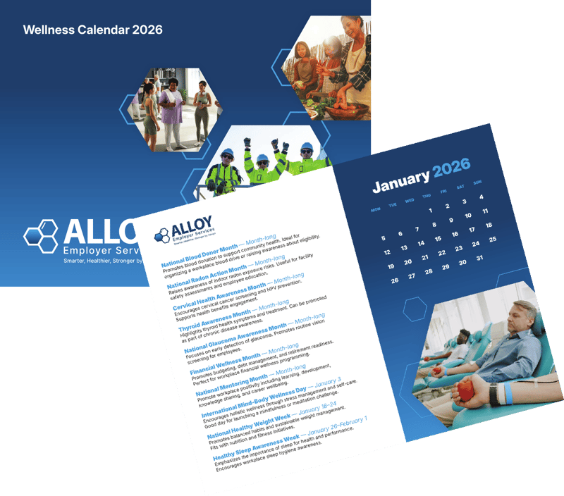 2026 Workplace Health & Wellness Calendar