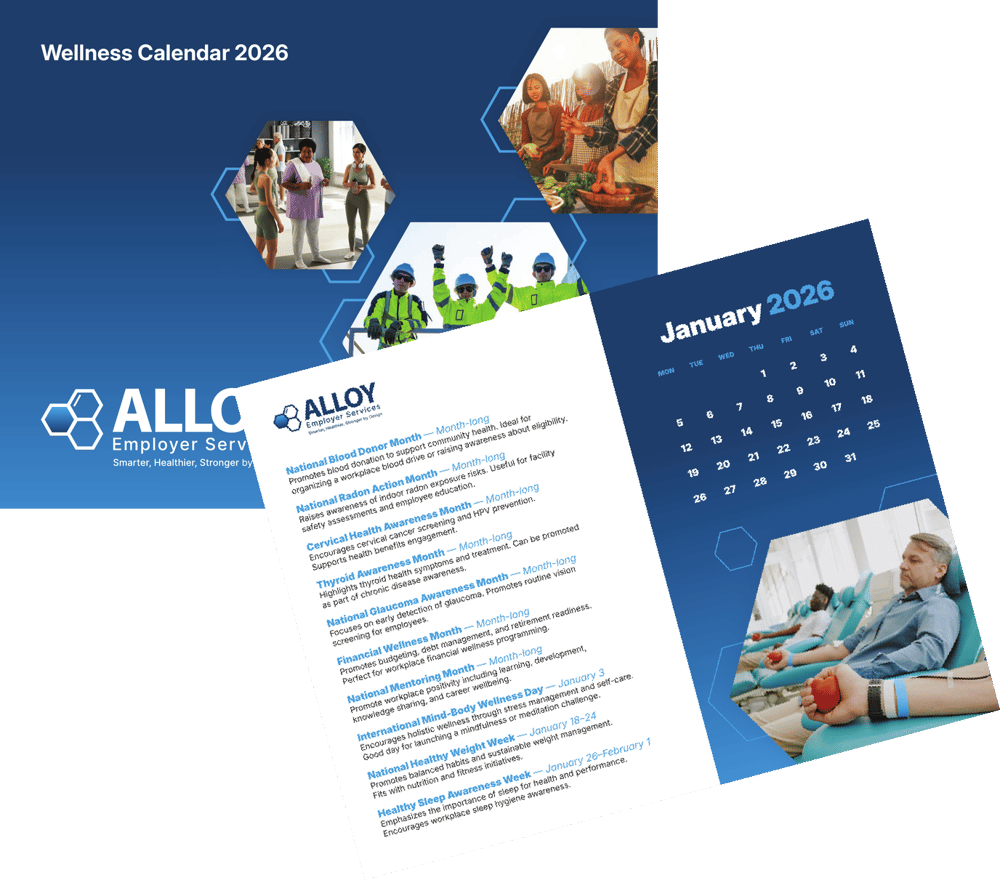 2026 Workplace Health & Wellness Calendar